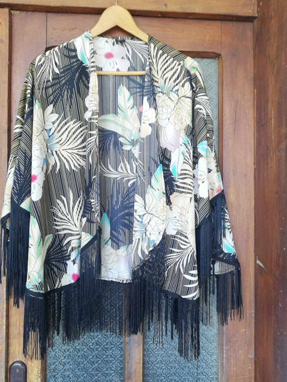 kimono kratki ogrtač sa resama