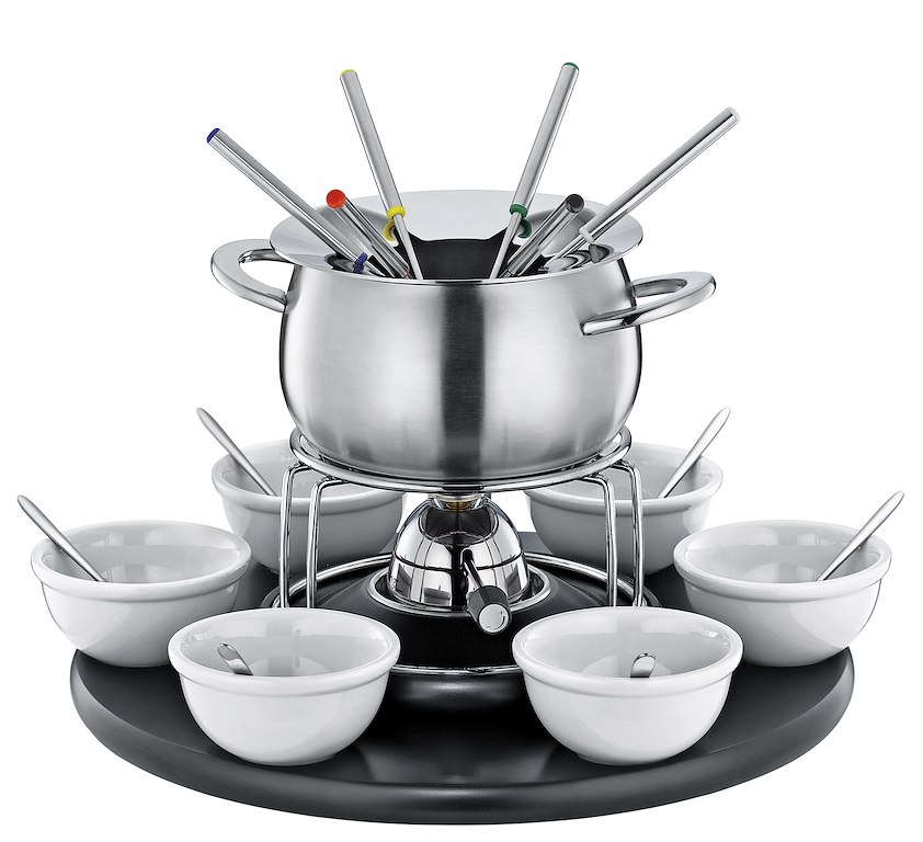 08. Fondue Garnitura “Carousel”, set od 22 kom. Ø19 cm -2 lit , Cena: 52.686,oo din