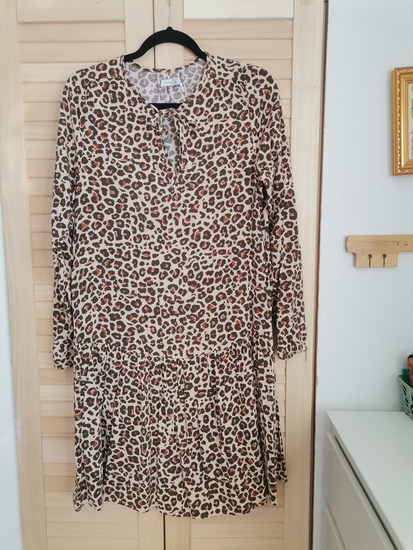 Leopard haljina 100% viskoza