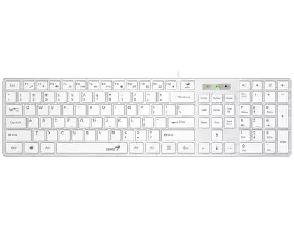 GENIUS SlimStar 126 USB US bela tastatura