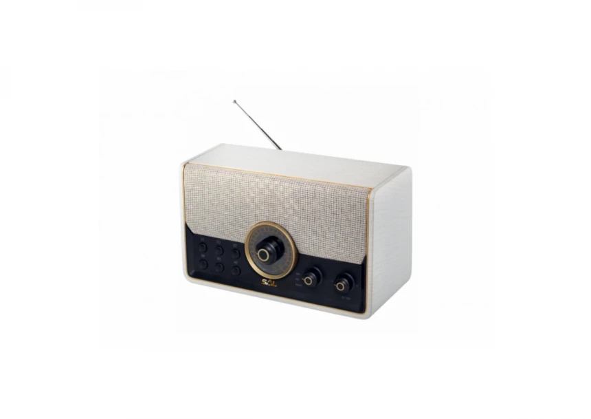 SAL Retro radio, AM-FM-BT-USB-mSD - RRT 6B