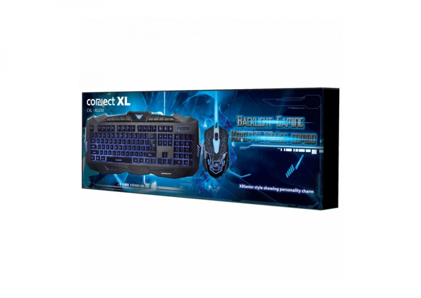Connect XL Tastatura + miš, gaming set - CXL-KG250 Kit Gaming