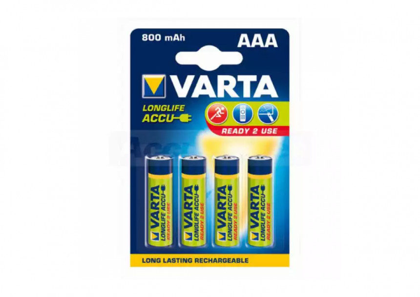 Punjiva baterija Varta Ready to use HR3 800mAh AAA