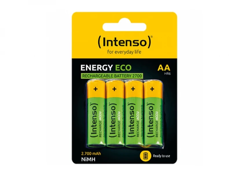 (Intenso) Baterija punjiva AAA / HR03, 1000 mAh, blister 4 kom - AAA / HR03/1000