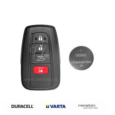 Baterija za auto ključ Toyota RAV4 2019-2024