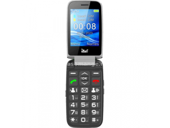 MeanIT Senior Flip XXL crni mobilni telefon 2.8" Dual sim