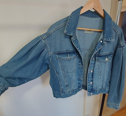 Zenska teksas jakna S velicina, oversize model