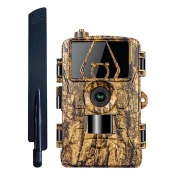 PR801LTE IP66 WATERPROOF WIRELESS WILDLIFE CAMERA 4G 60MP 8K HUNTING TRAIL CAMERA