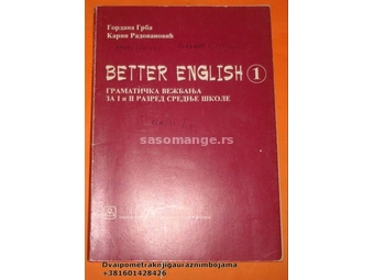 Better english 1 Grba Radovanović