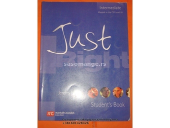 Just right student s book intermediate B1 Jeremy Harmer