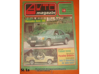 Auto Magazin 1985 godina razni brojevi