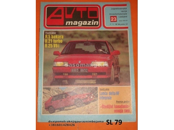 Auto magazi 1987 godina i 1986 godina