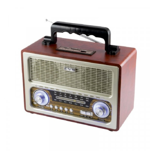 SAL RRT3B BT MP3 AUX FM Retro radio 4 u 1