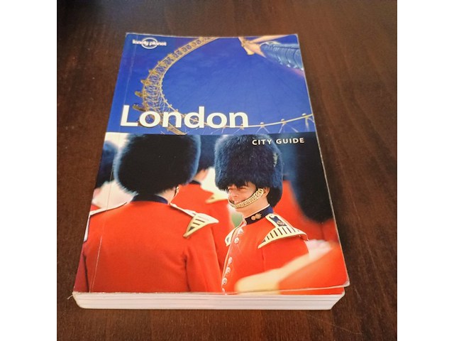 London Lonely Planet guide ENG ilustrovano