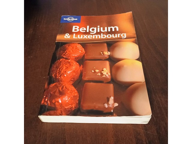 Belgium &; Luxembourg Lonely Planet guide ENG ilustrovan