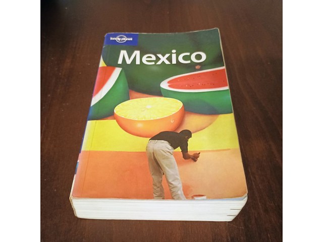 Mexico Meksiko Lonely Planet guide ENG ilustrovano
