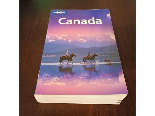 Canada Kanada Lonely Planet guide ENG ilustrovano