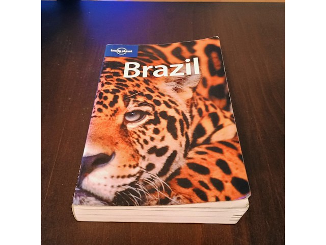 Brazil Lonely Planet guide ENG ilustrovano 700 stranica