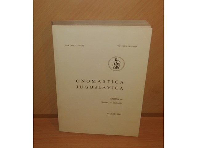 ONOMASTICA JUGOSLAVICA 10