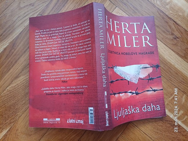 HERTA MILER, LJULJAŠKA DAHA