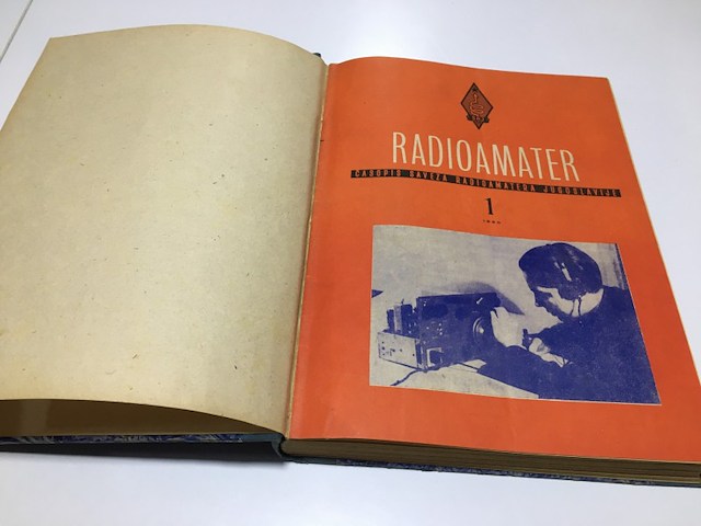 Radioamater  1-12  1950  komplet