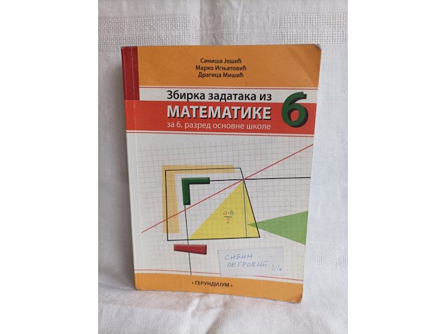 Zbirka zadataka iz Matematike za 6 razred