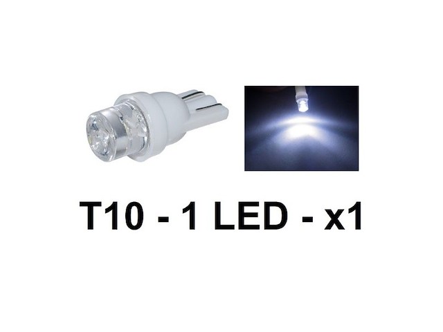 LED Sijalica - T10 pozicija - 1 LED - x1