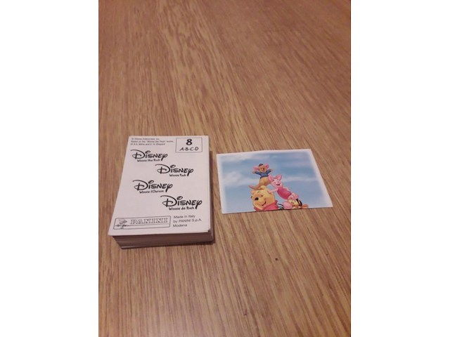 Set slicica Winnie The Pooh (Panini),fali 22 broja