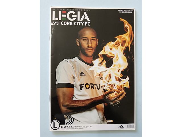 Program Legia-Cork city 2018