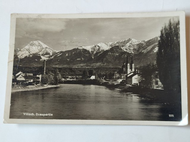 FR/ Nemačka - Postcard Villach Drauparte /193?