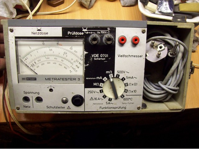 BBC metrawatt metratester 3 VDE 0701