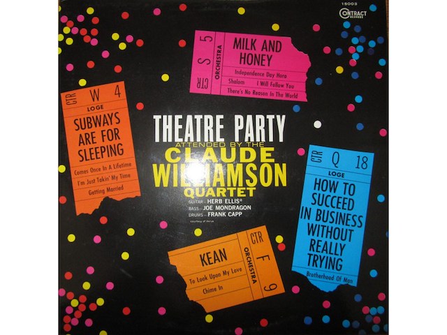 Claude Williamson Quartet- Theatre Party