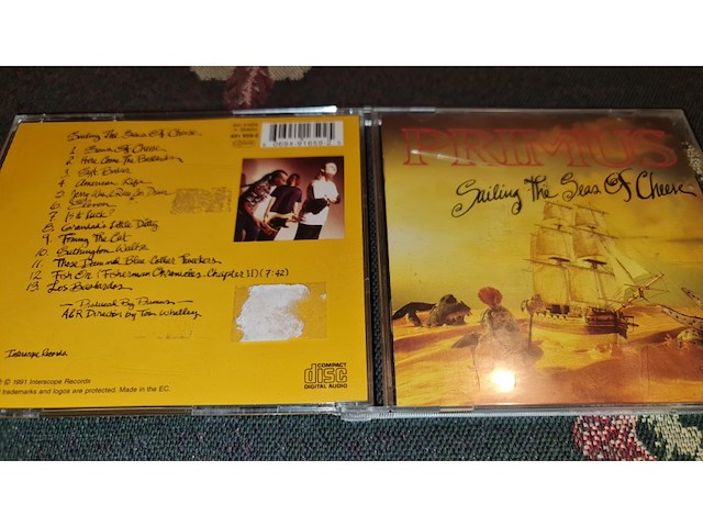 Primus - Sailing the seas of cheese , ORIGINAL