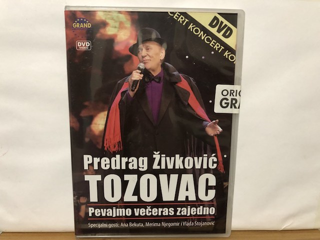 Predrag Živković Tozovac – Pevajmo Večeras Zajedno DVD