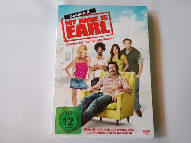 My Name Is Earl Season 2 Slipcase Neotpakovan