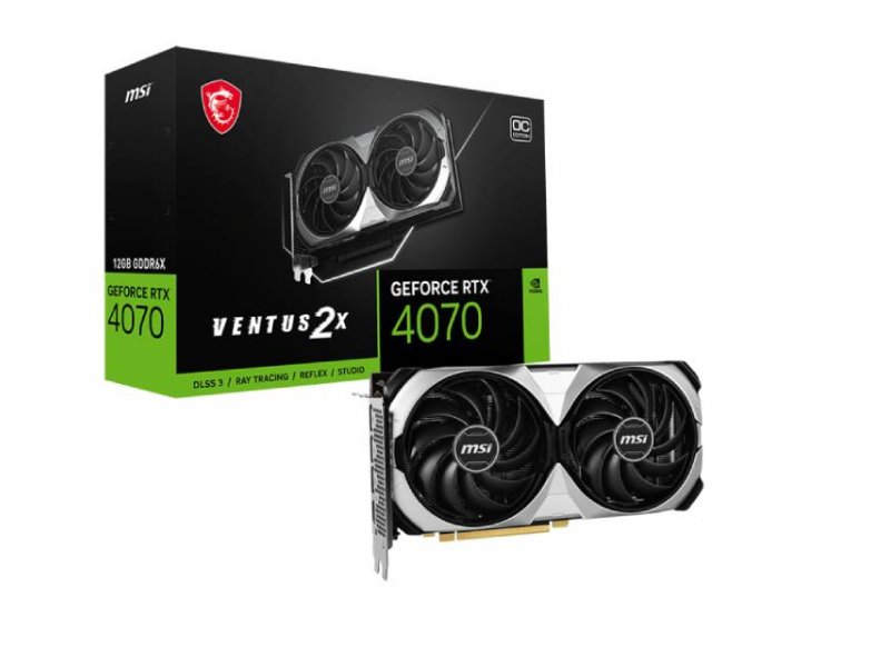 MSI NVIDIA GEFORCE RTX 4070 12GB RTX 4070 SUPER 12G GAMING X SLIM WHITE GRAFIČKA KARTA