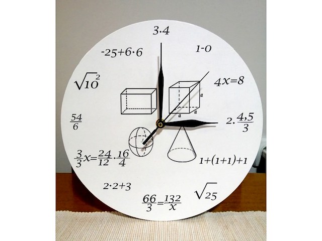 Matematika zidni sat