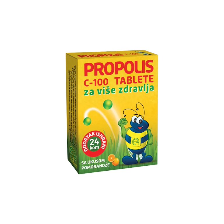 PROPOLIS C-100 24 Oriblete Tablete za Sisanje