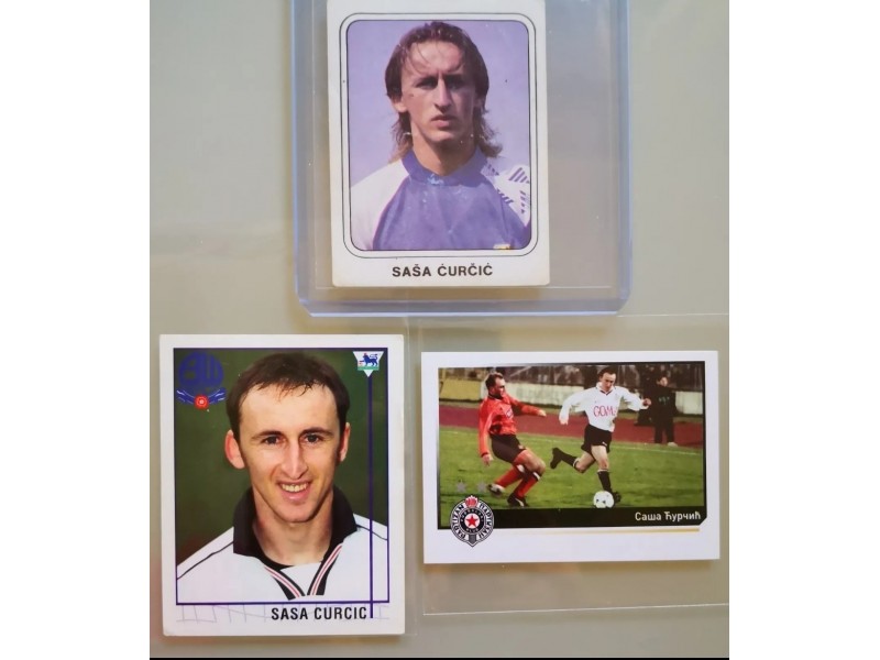 CURCIC FUDBAL 91/92 ROOKIE slicica + 2 retke slicice