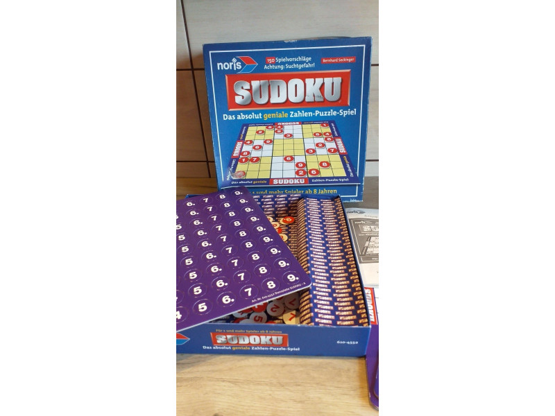 SUDOKU društvena igra za 1-6 igrača NOVO