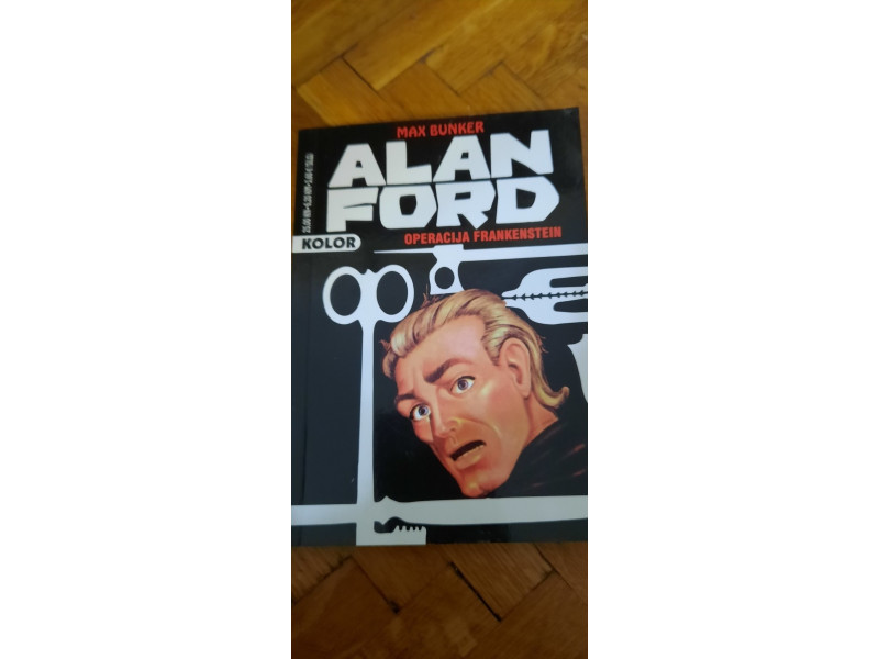 ALAN FORD kolor izdanje OPERACIJA FRANKENŠTAJN