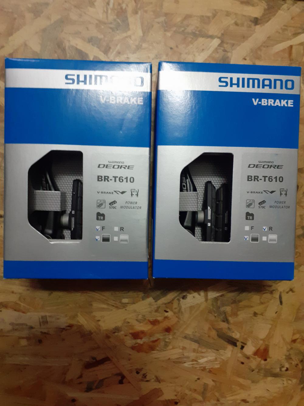 Pr i zad koc Vbrake Shimano Deore T610