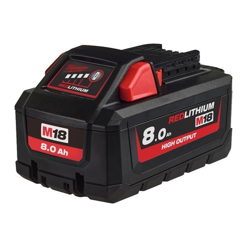 Milwaukee Baterija Li-ion 18V / 8Ah ‘HIGH OUTPUT’ – M18HB8