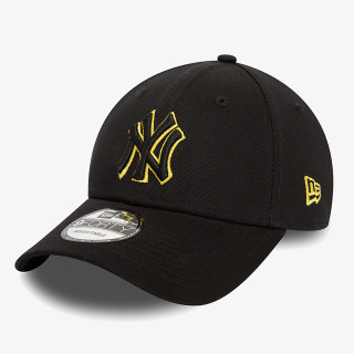 NEW ERA Kačket TEAM OUTLINE 9FORTY NEYYAN BLKPIN