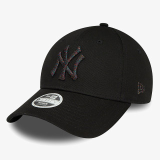 NEW ERA Kačket WMNS METALLIC LOGO 9FORTY NEYYAN BLKXMT