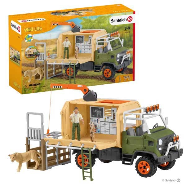 Schleich Kamion za spasavanje zivotinja 42475