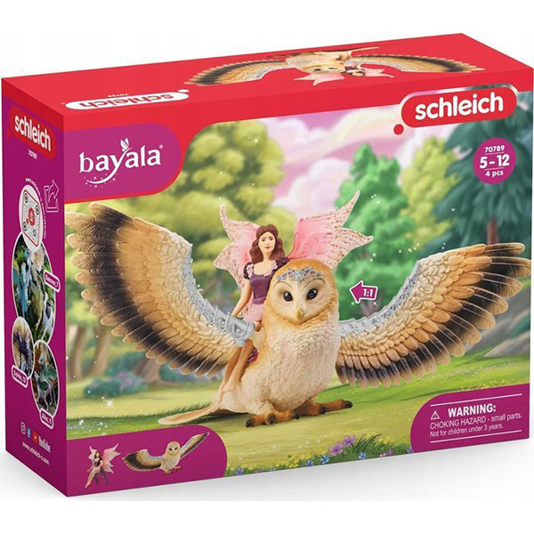 Schleich Bayala Vila leti na sovi 70789