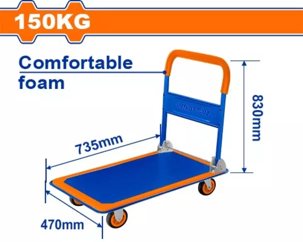 WWB1315 Ručna sklopiva transportna platforma 150kg WADFOW