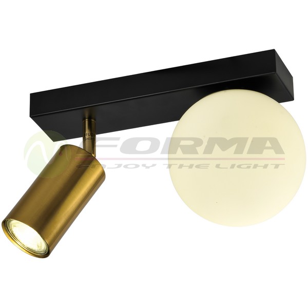 Spot lampa FG155-2 BK+SG