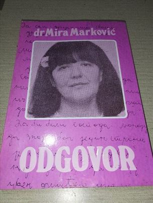 Dr Mira Markovic Odgovor